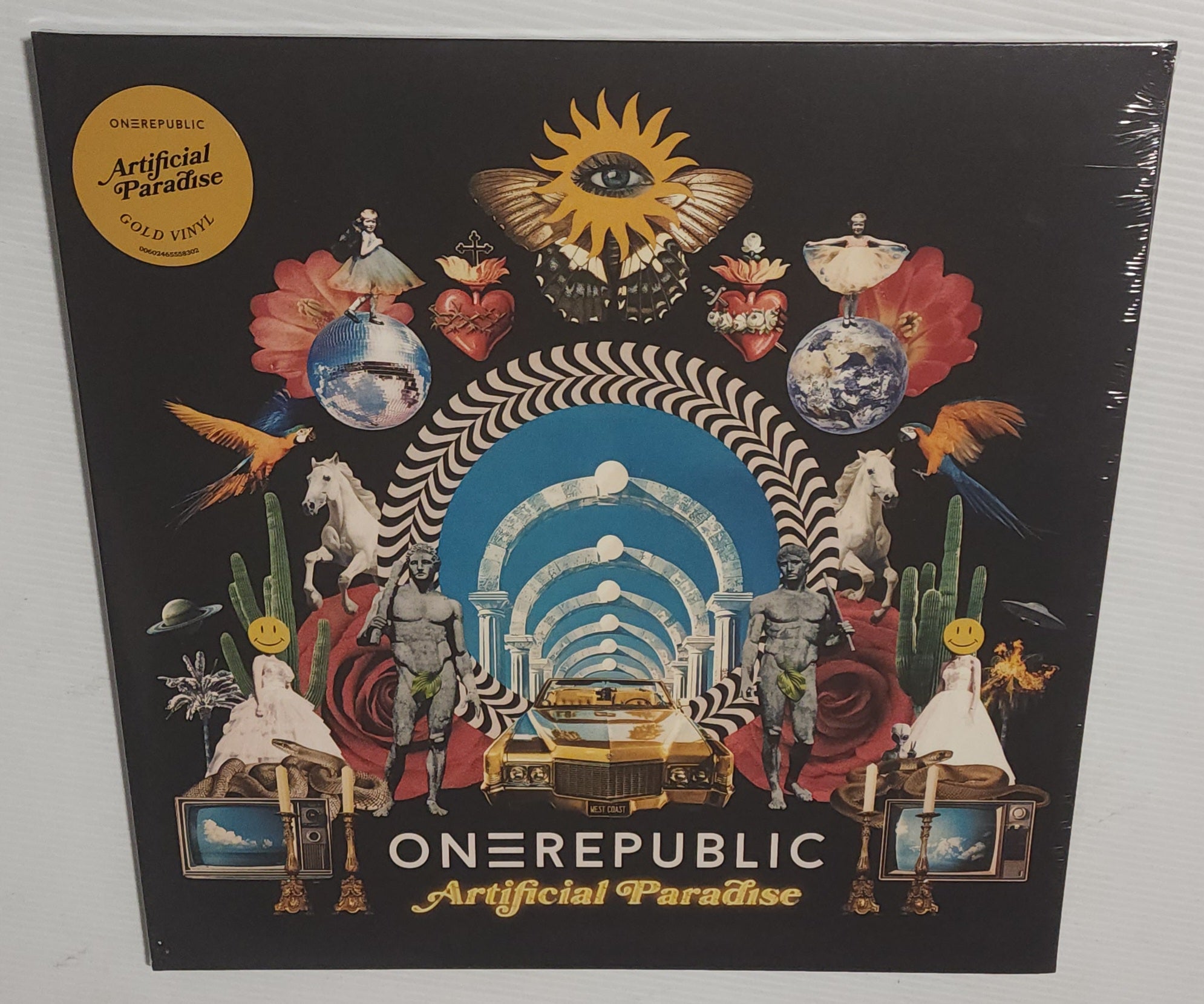 OneRepublic Artificial Paradise 2024 Gold Colour Vinyl LP Urban onerepublic-artificial-paradise-2024-gold-colour-vinyl-lp-urban