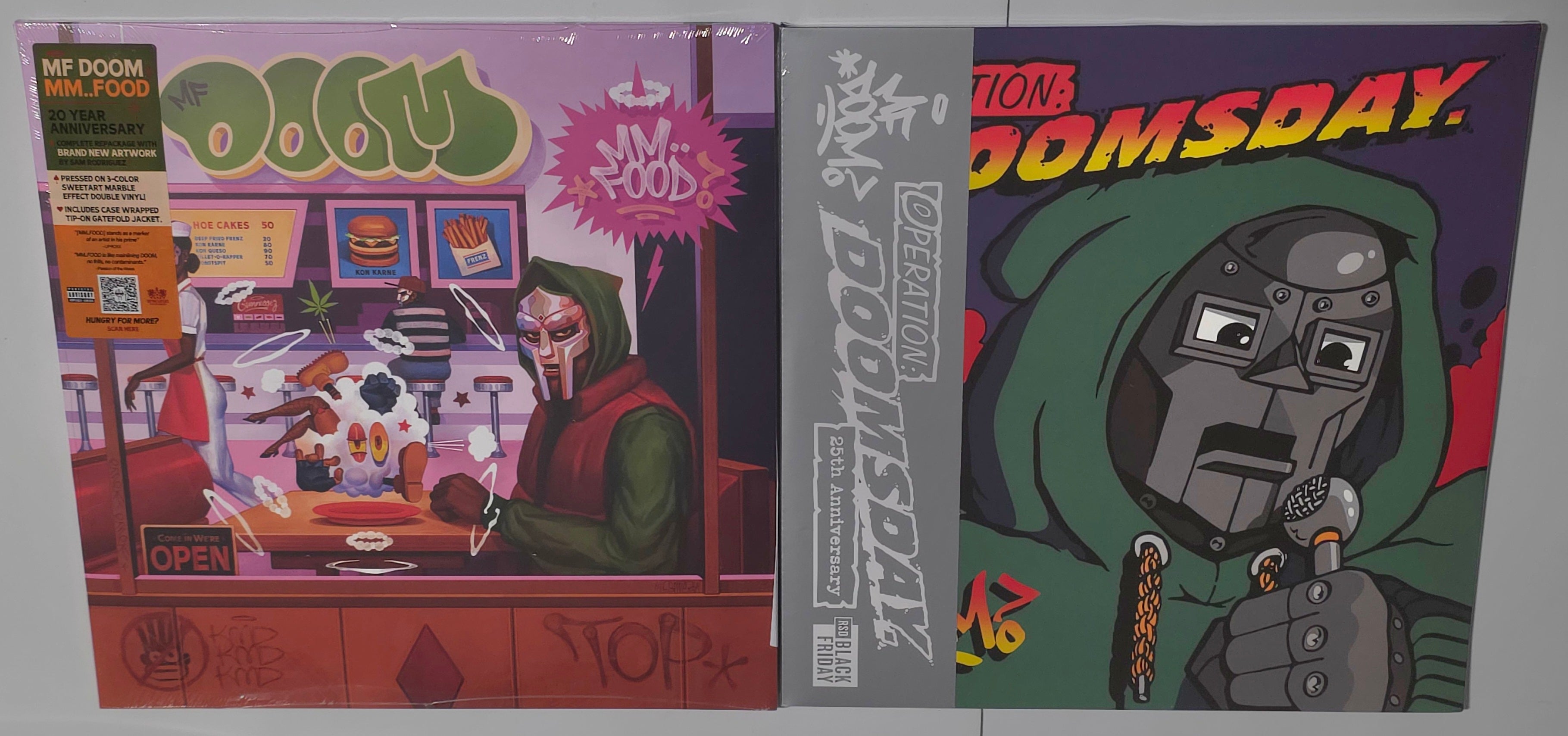 MF Doom - Limited Edition Coloured Vinyl Bundle [Operation Doomsday ...