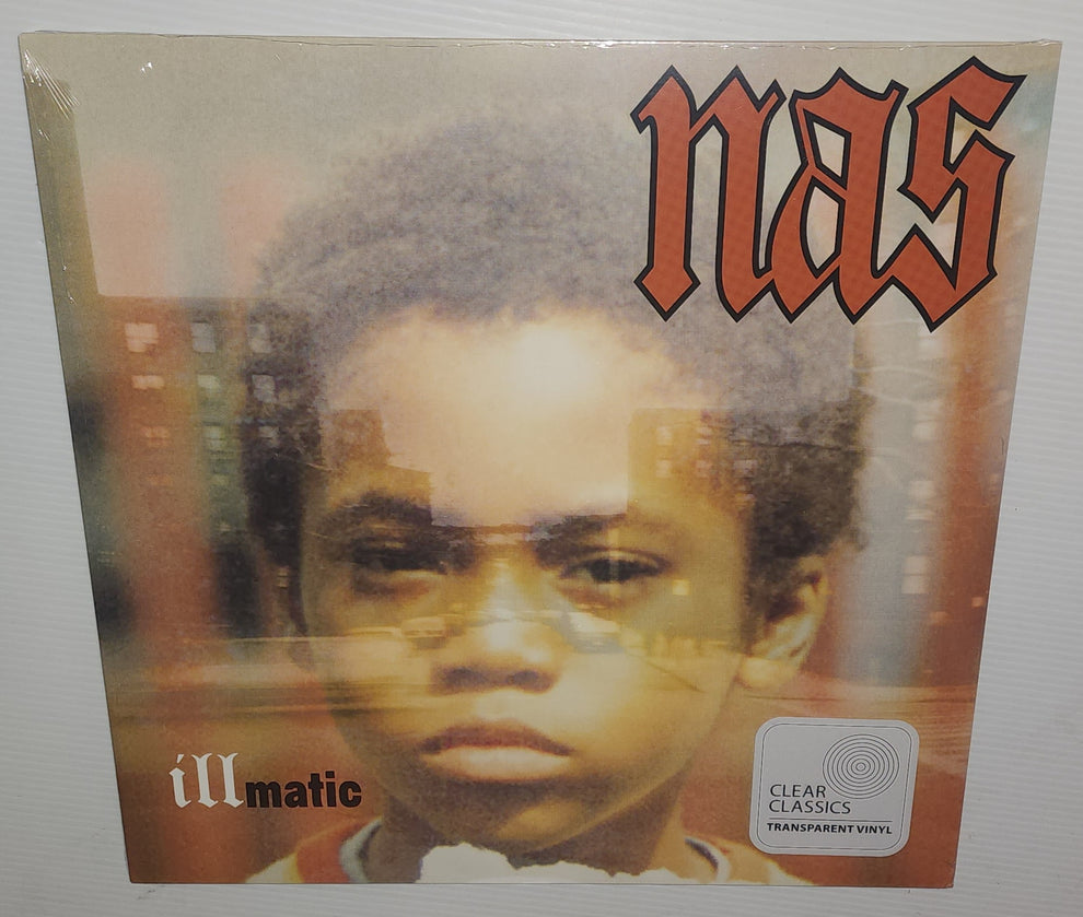 NAS - Illmatic (2021 Reissue) (Limited Edition Clear Coloured Vinyl LP ...