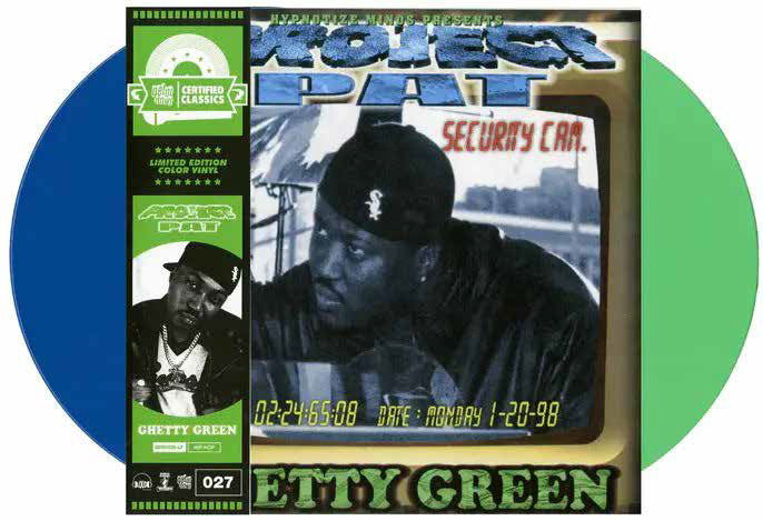Project Pat - Ghetty Green (2024) (Limited Edition Aqua Blue & Mint Gr ...
