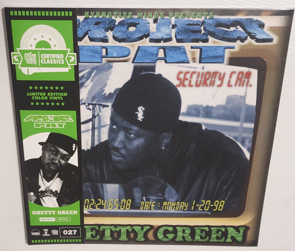 Project Pat - Ghetty Green (2024) (Limited Edition Aqua Blue & Mint Gr ...