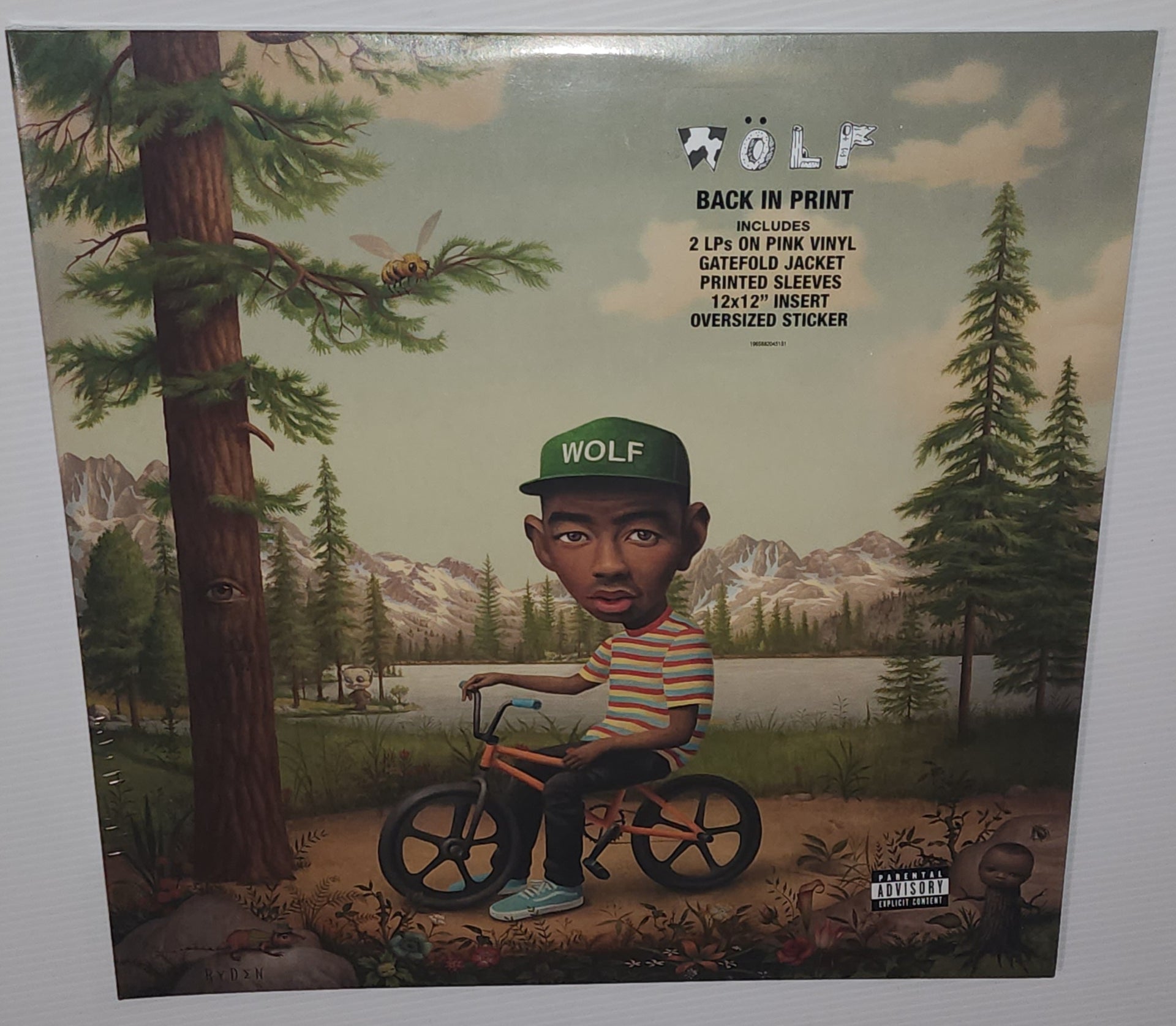 Wolf Tyler The Creator Coverart Tyler, The Creator Wolf (Pink Vinyl)