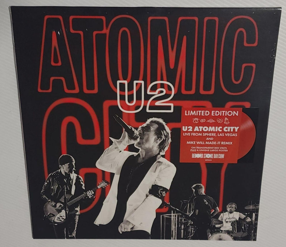 U2 – Atomic City (2024 RSD) (Limited Edition Red Colour 10" Vinyl EP + – Urban World Australia